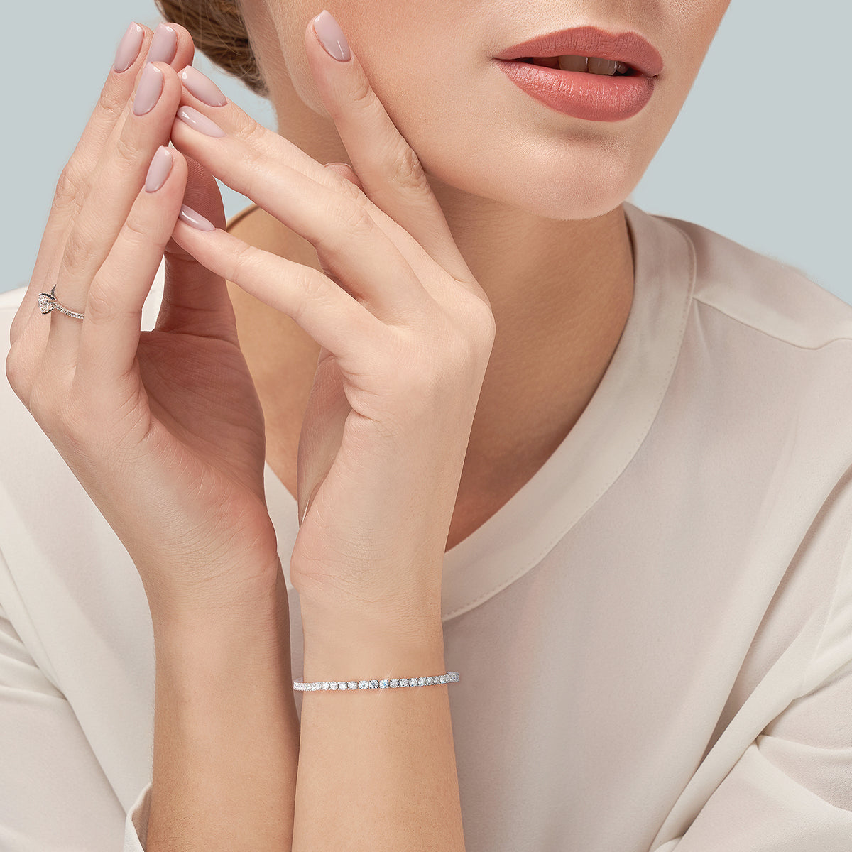 3mm Moissanite Tennis Bracelet S925 KRKC – krkc&co