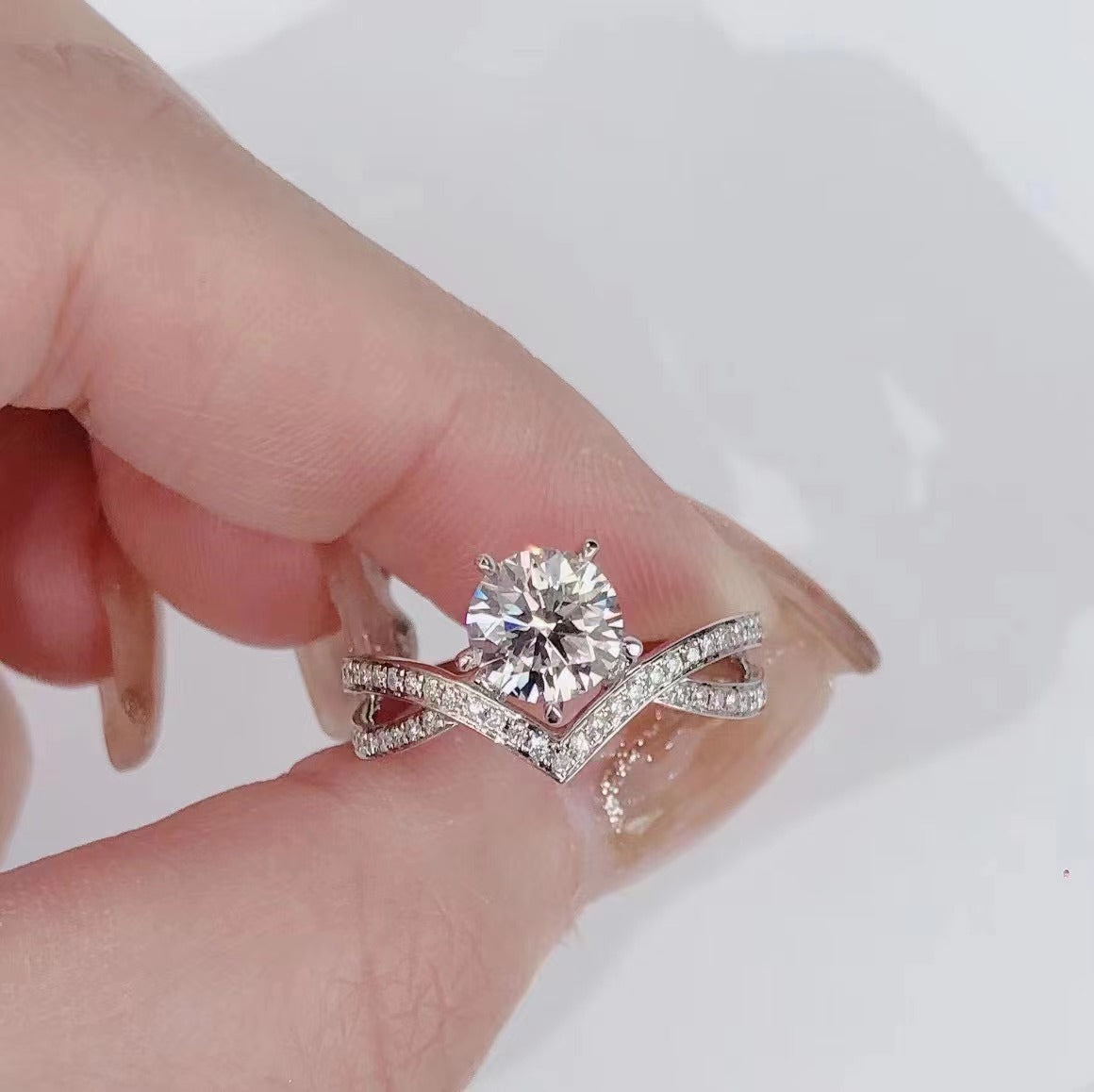 18k Gold 1.0ct Lab Grown Diamond Ring 0010 KRKC&CO KEEP REAL KEEP CHAM – krkc&co